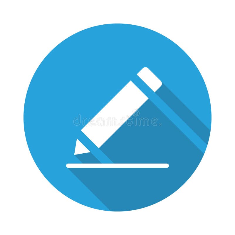 Escriba a Glyphs El Icono Doble Del Color Stock de ilustración ...