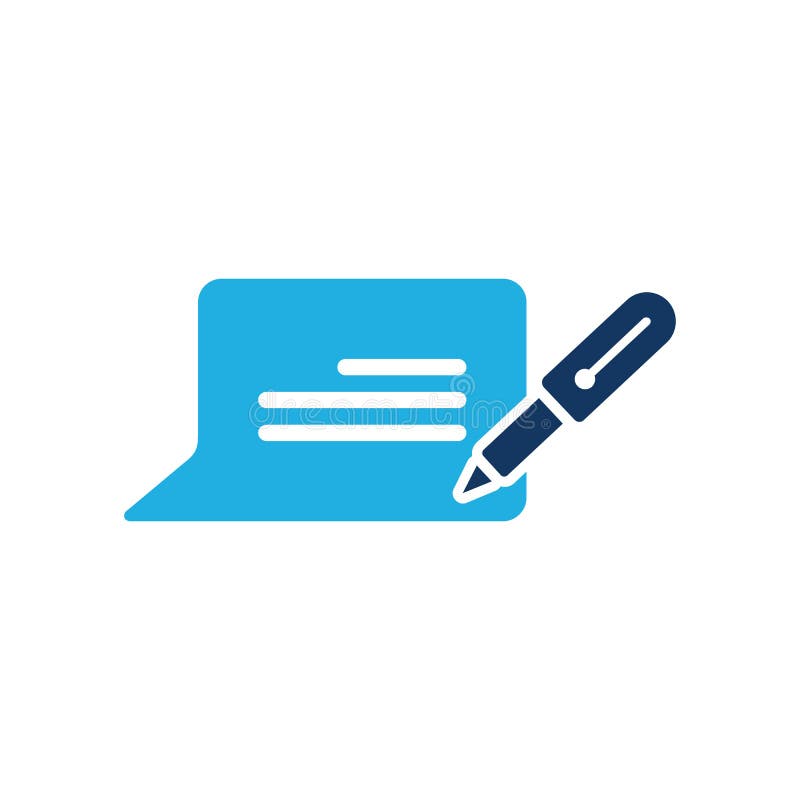 Escriba La Estrategia Empresarial Logo Icon Design Ilustración del ...