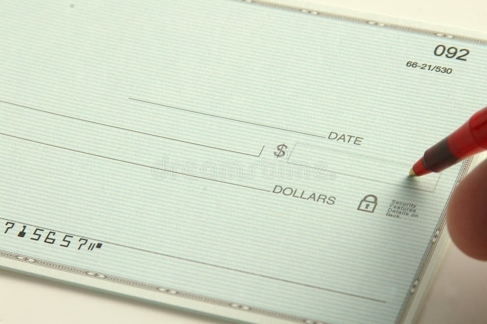 Escriba la verificación imagen de archivo. Imagen de financiero - 333455