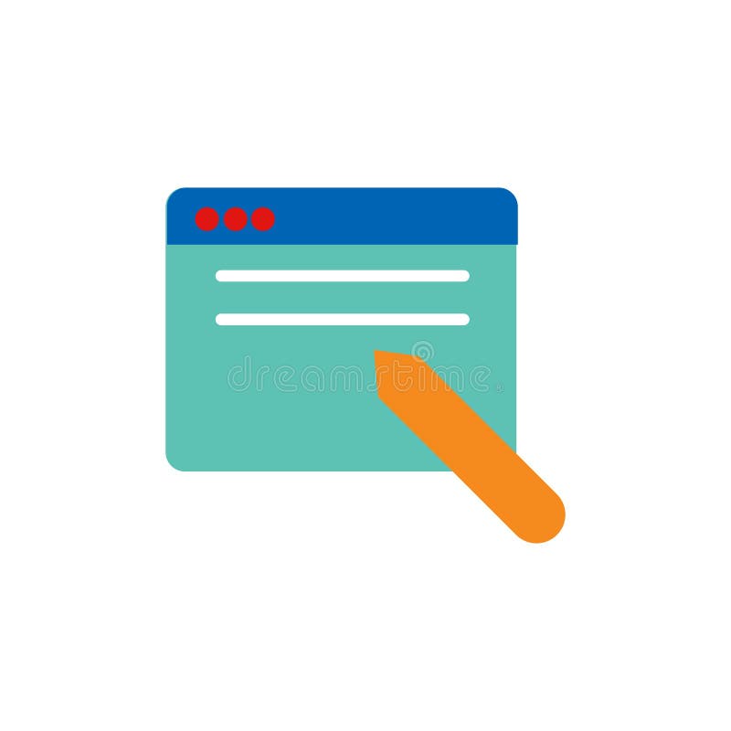 Escriba La Estrategia Empresarial Logo Icon Design Ilustración del ...