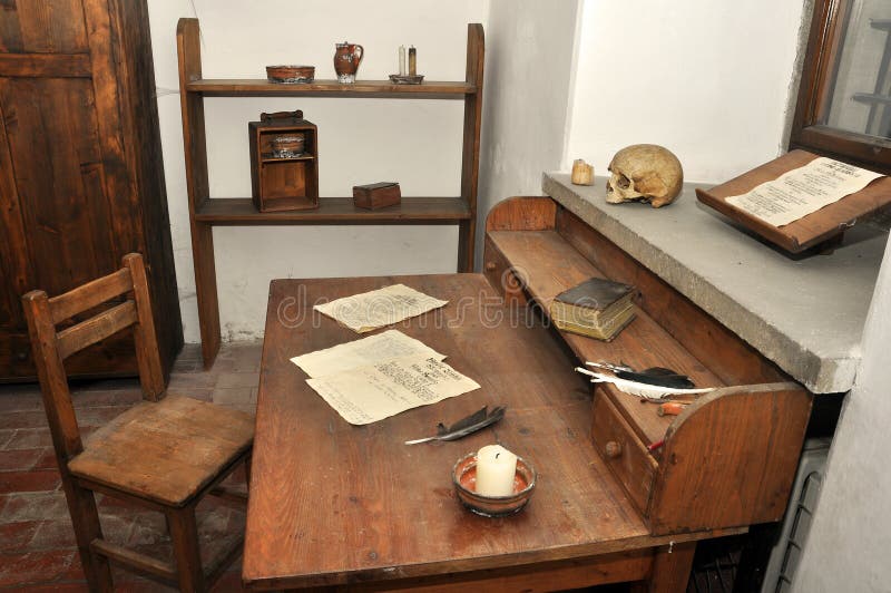 Escrita antiga foto de stock. Imagem de museu, manuscrito - 16846268