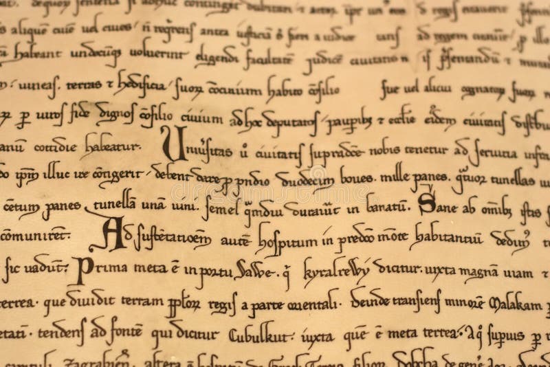 Escritura latina imagen de archivo. Imagen de latina - 14663279