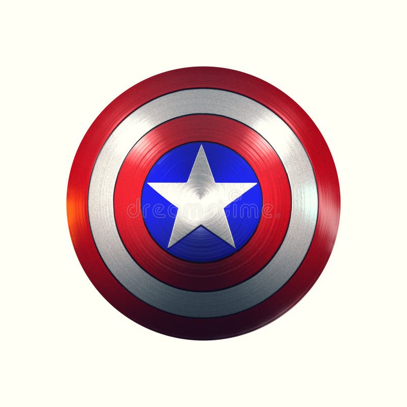 Capitán America Logo, Super Héroe Imagen editorial - Ilustración de ...