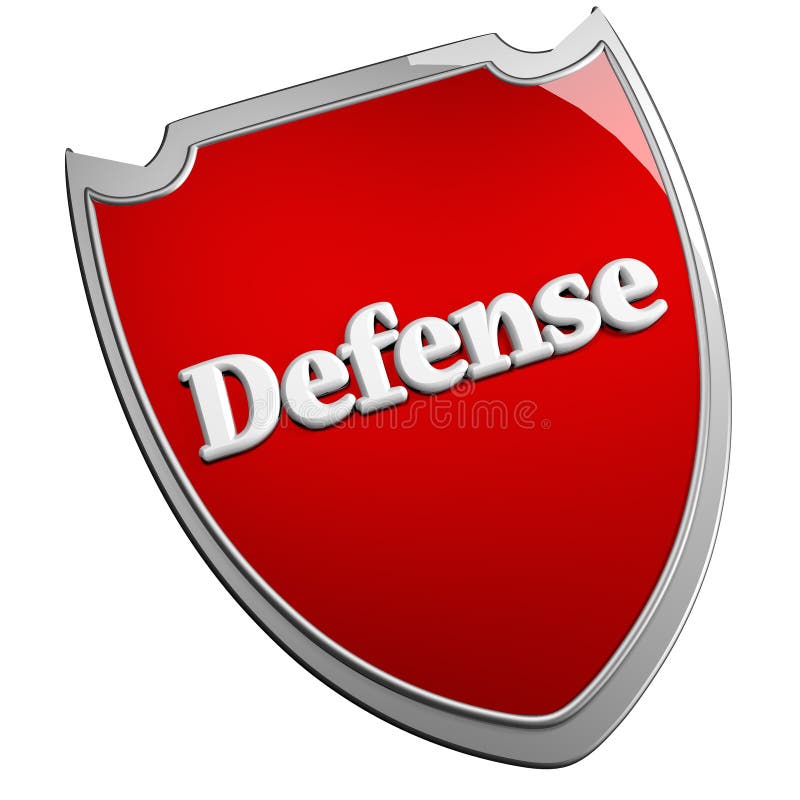 Iconos Del Escudo De La Defensa Ilustración del Vector - Ilustración de ...