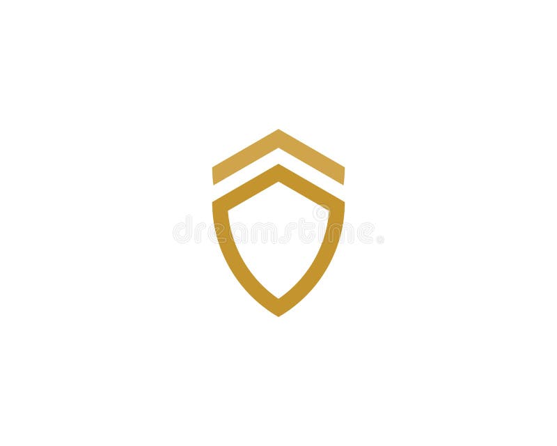 Escudo Logo Template ilustración del vector. Ilustración de elemento ...