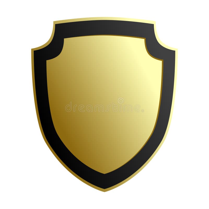 Escudo medieval vectorial ilustración del vector. Ilustración de ...