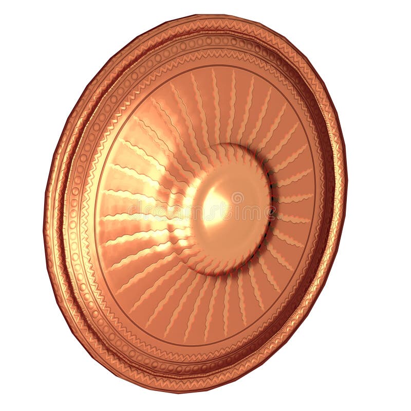 Escudo Redondo Con Imagen Del Sol Stock de ilustración - Ilustración de ...