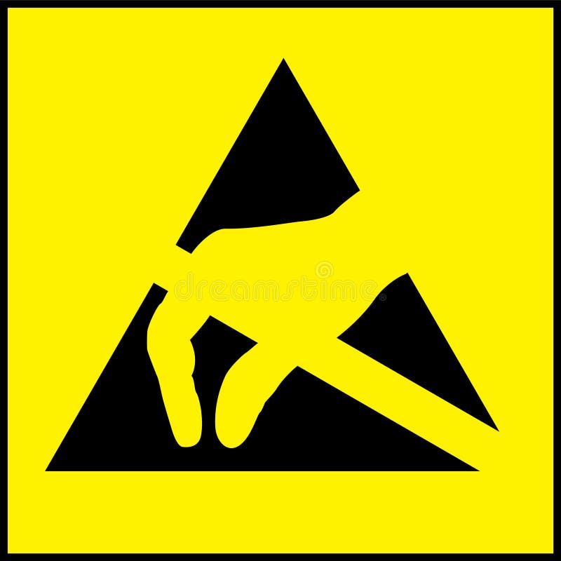 Electrostatic stock vector. Illustration of phenomenon - 99170431