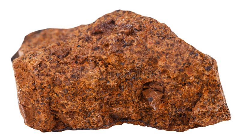 Esemplare Della Limonite Della Limonite Isolato Immagine Stock ...