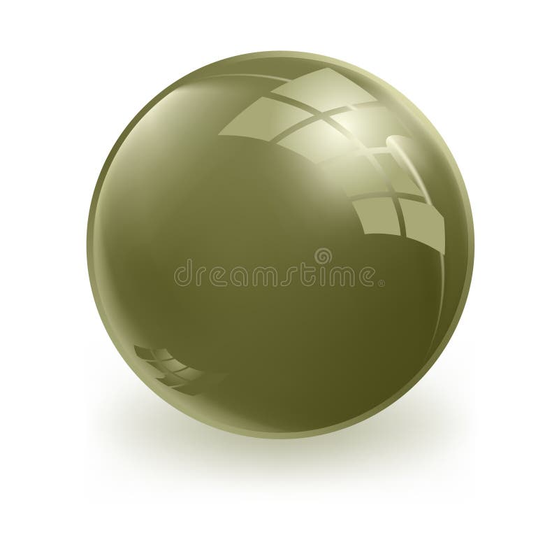 Esfera del vector 3d ilustración del vector. Ilustración de color ...