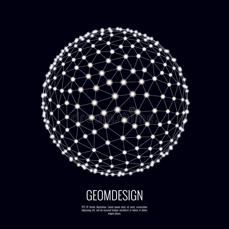 Esfera del vector 3d ilustración del vector. Ilustración de vector ...