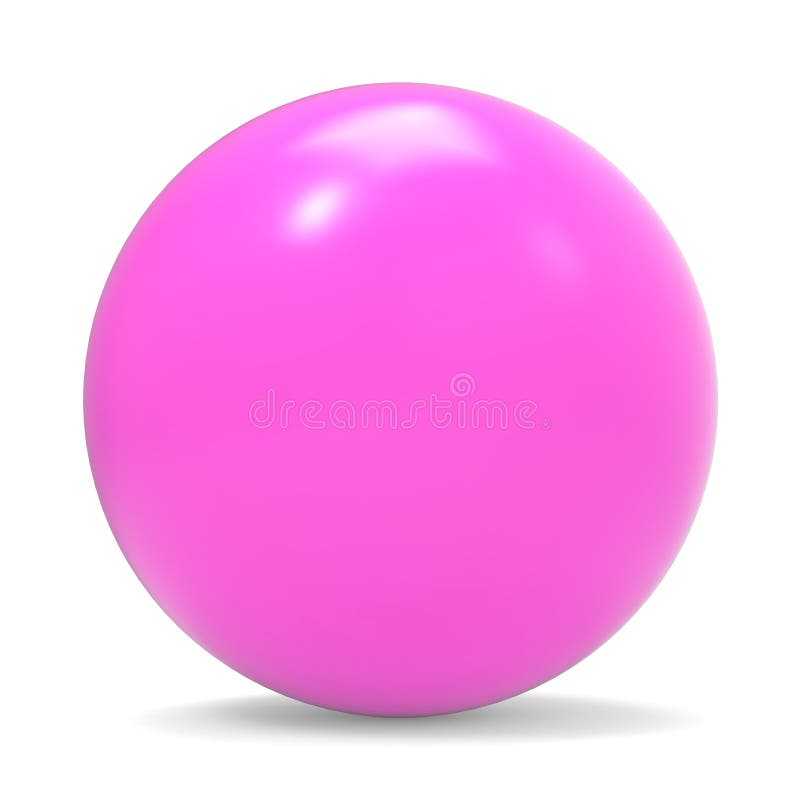 Esfera rosa stock de ilustración. Ilustración de costoso - 252590412