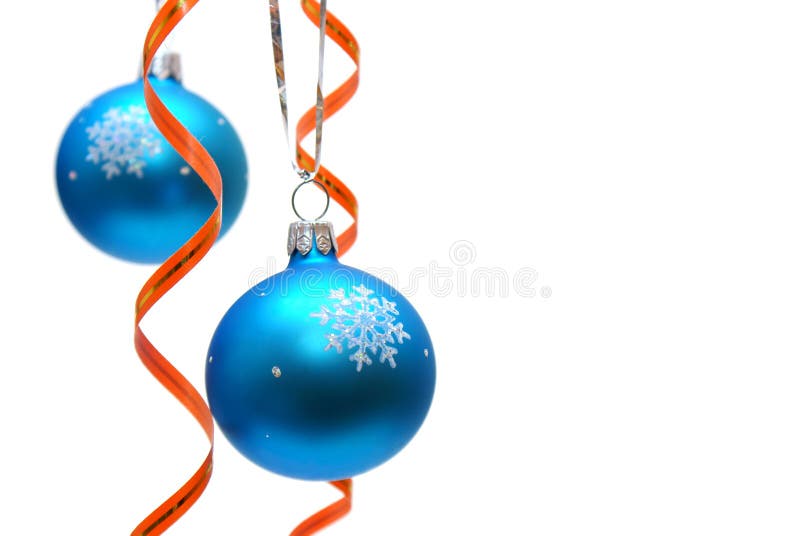 Esferas azules foto de archivo. Imagen de nuevo, vacaciones - 11807676