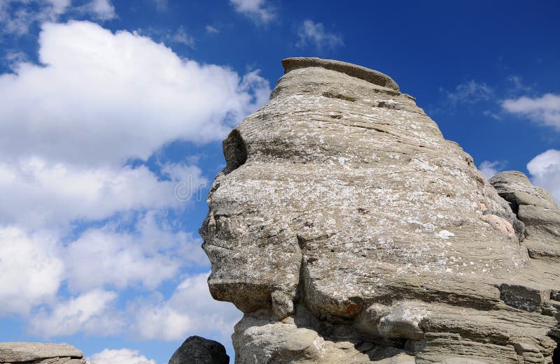 Esfinge imagen de archivo. Imagen de leyenda, nubes, estacional - 27583439