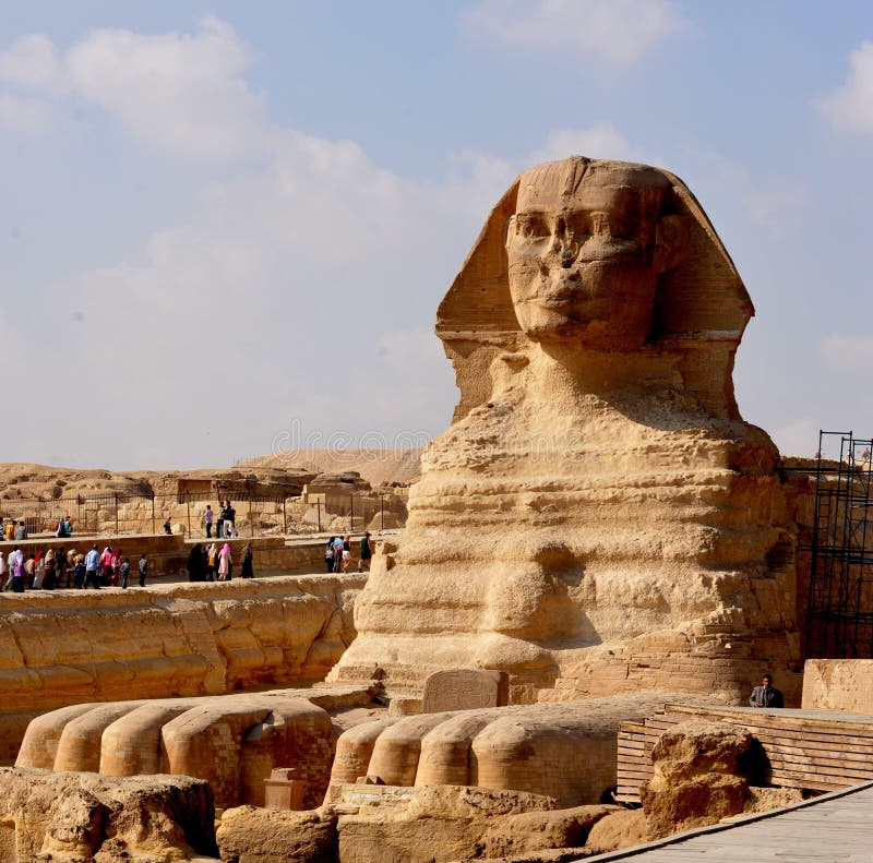 Esfinge de Guiza imagen de archivo. Imagen de esfinge - 7350309