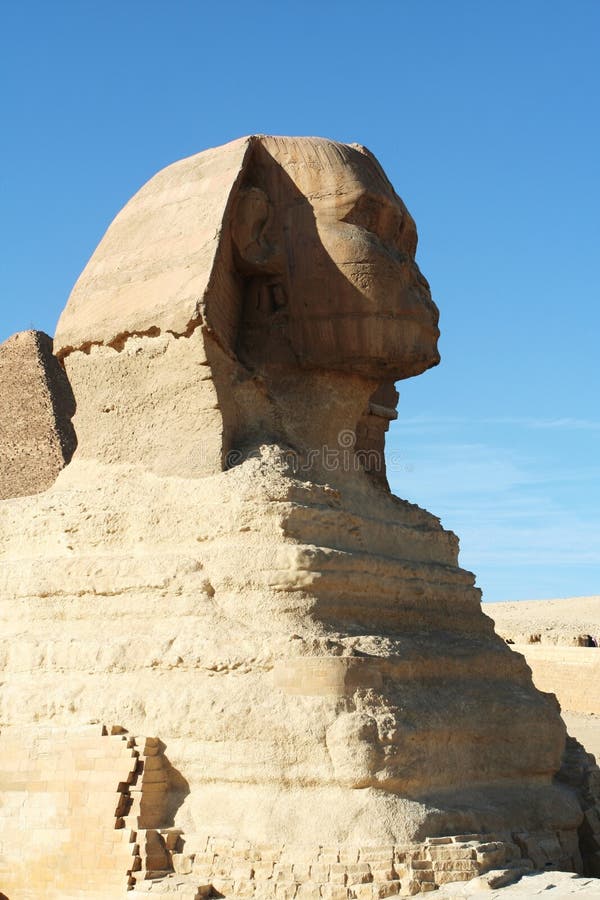 Esfinge egipcia imagen de archivo. Imagen de misterio - 54168157