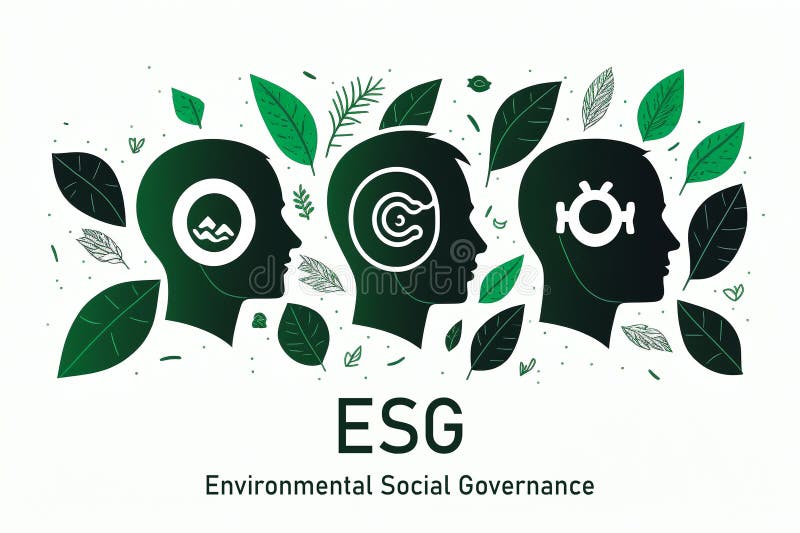 Esg Banner Web Icon For Business And Organization Environment Social
