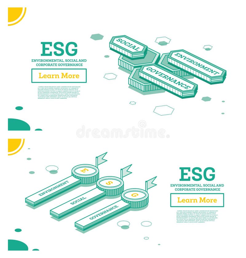 Esg Concept Of Environmental Social And Governance Infographic
