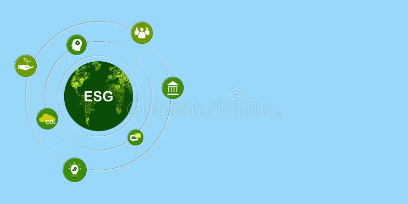 ESG Vector Icon Concept in Hand for Environmental, Social and ... ESG Vector Icon Concept in Hand for Environmental, Social and ...