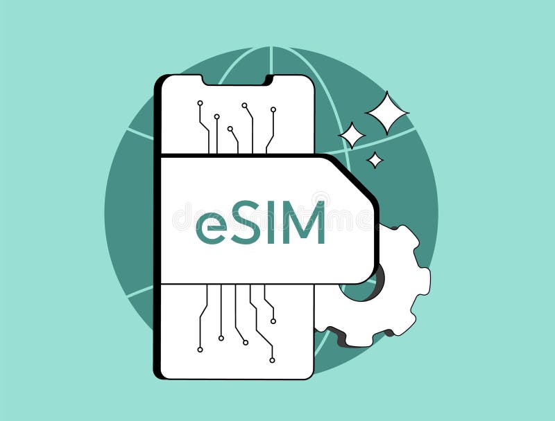 ESIM Technology - Digital SIM Card for Mobile Phones. Embedded SIM for ...