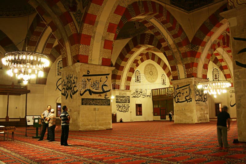 Eski Mosque in Edirne editorial image. Image of lights - 25523010