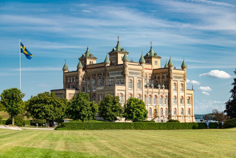 Eskilstuna, Sweden Stora Sundby Castle. Editorial Photo - Image of ...
