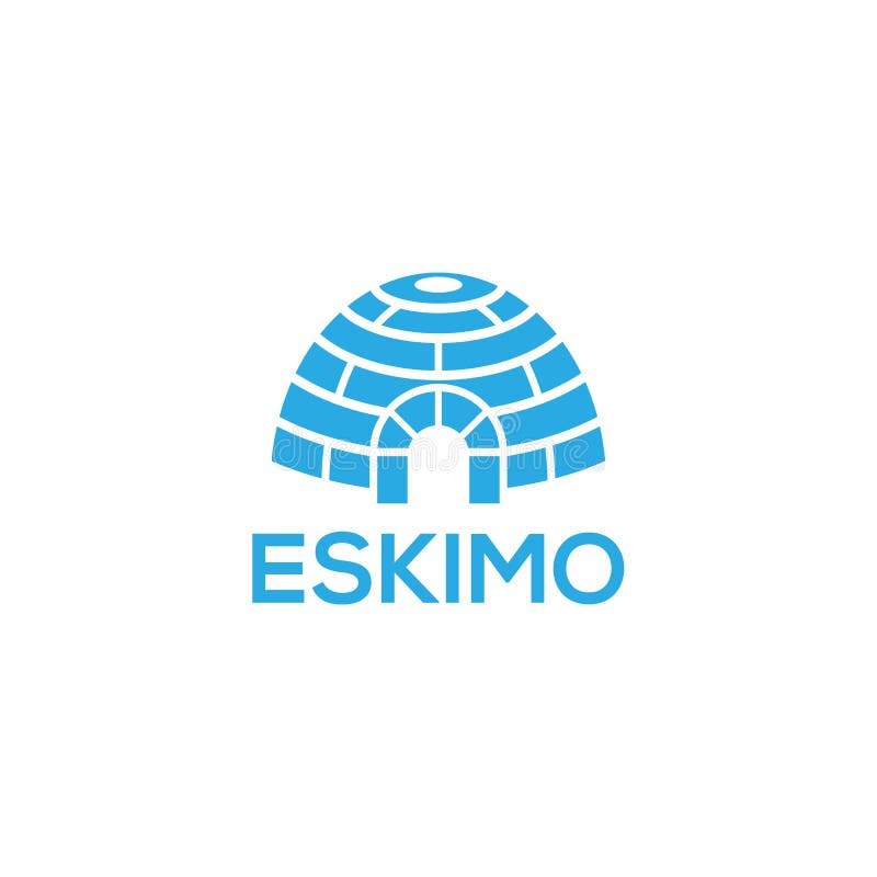 Eskimo Home Building Logo Design Stock Vector - Illustration of ...