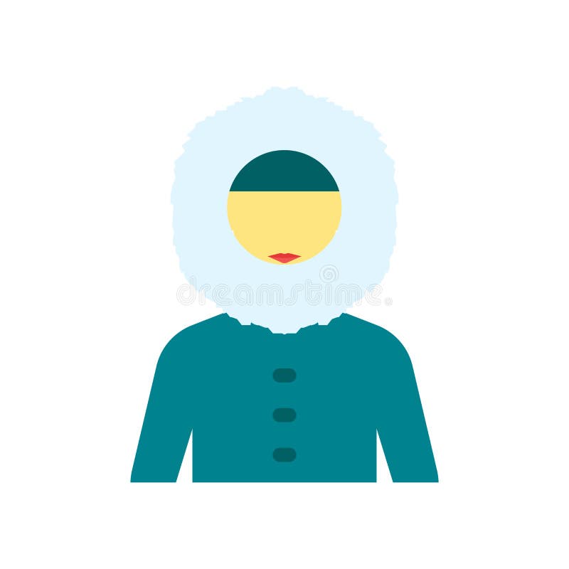 Eskimo Icon Sign and Symbol. Eskimo Color Icon for Website Design and ...