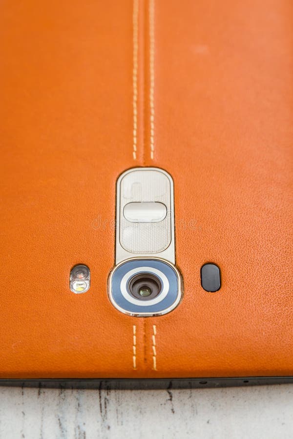 Orange Protective Back Cover of LG G4 Editorial Stock Photo - Image of ...