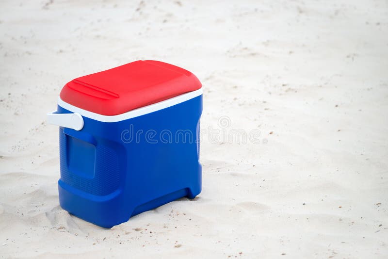 Esky cooler box stock image. Image of beach, plastic - 50420111