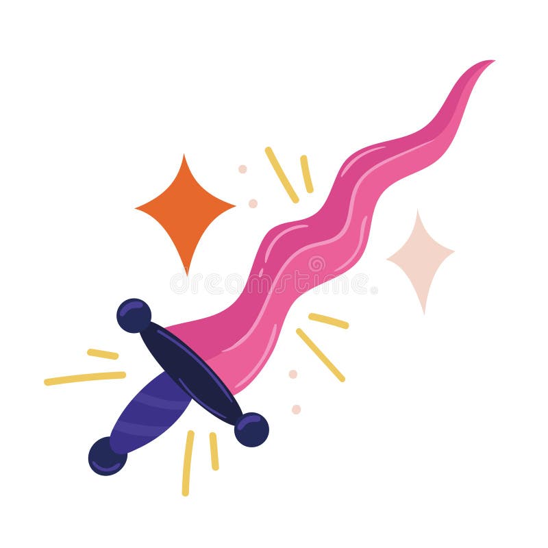 Esoteric dagger icon stock vector. Illustration of astrology - 288575785