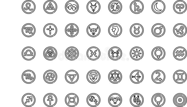 Esoteric Icons High-Quality Vector Icons Collection with Editable ...