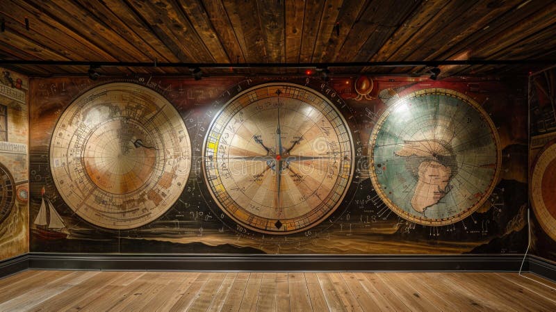 Esoteric Numerology and Number Systems Wall Mural Stock Photo - Image ...