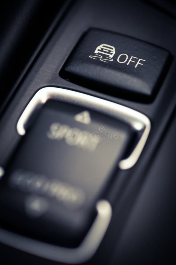 ESP button detail stock image. Image of drive, difficult - 64129215