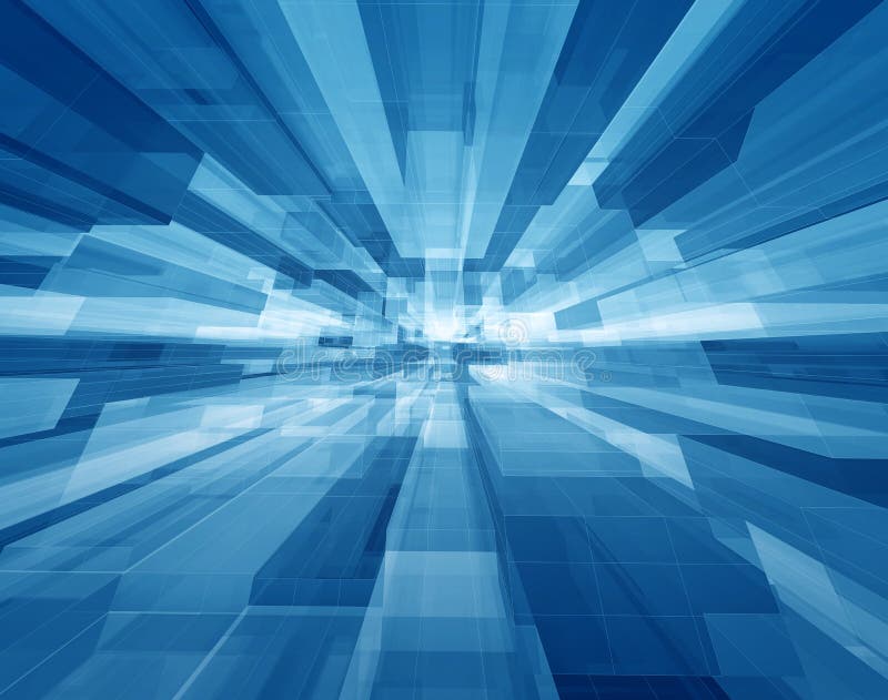 Espacio cúbico stock de ilustración. Ilustración de concentrado - 10593529