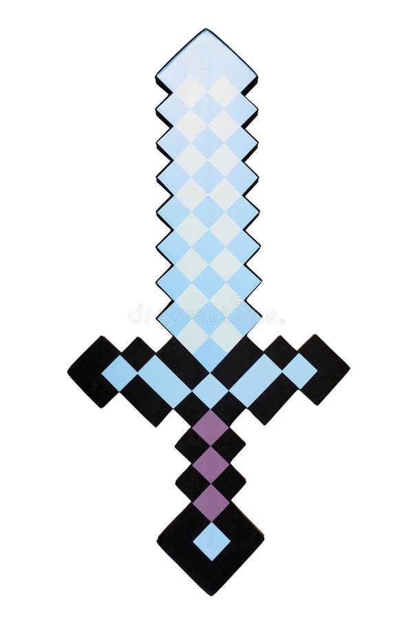 Minecraft Diamante Espada Fondo Transparente