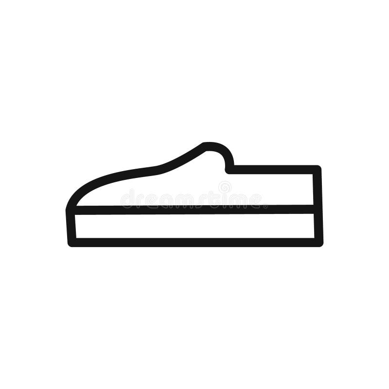 Espadrille Icon Black Line Art Vector Logo Set Stock Illustration ...
