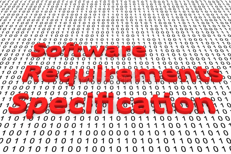 Especificación De Requisitos Del Software Stock de ilustración ...