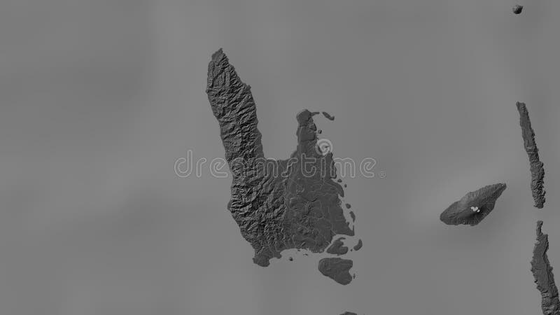 Espiritu Santo Island. Vanuatu. Bilevel Stock Illustration ...