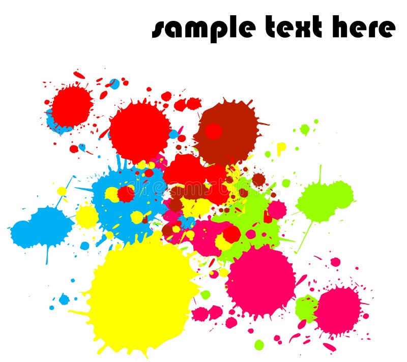 Espirra o projeto ilustração do vetor. Ilustração de curva - 8429576