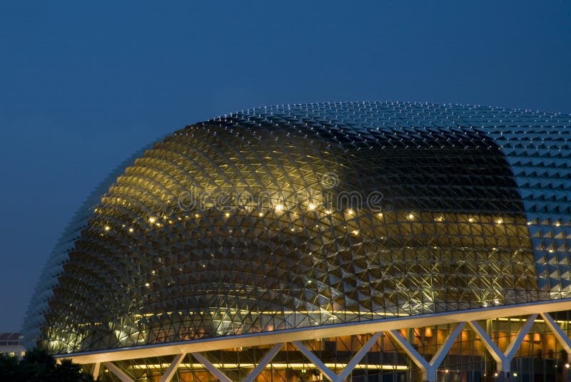 The Esplanade stock image. Image of exposure, colour, theatre - 695297