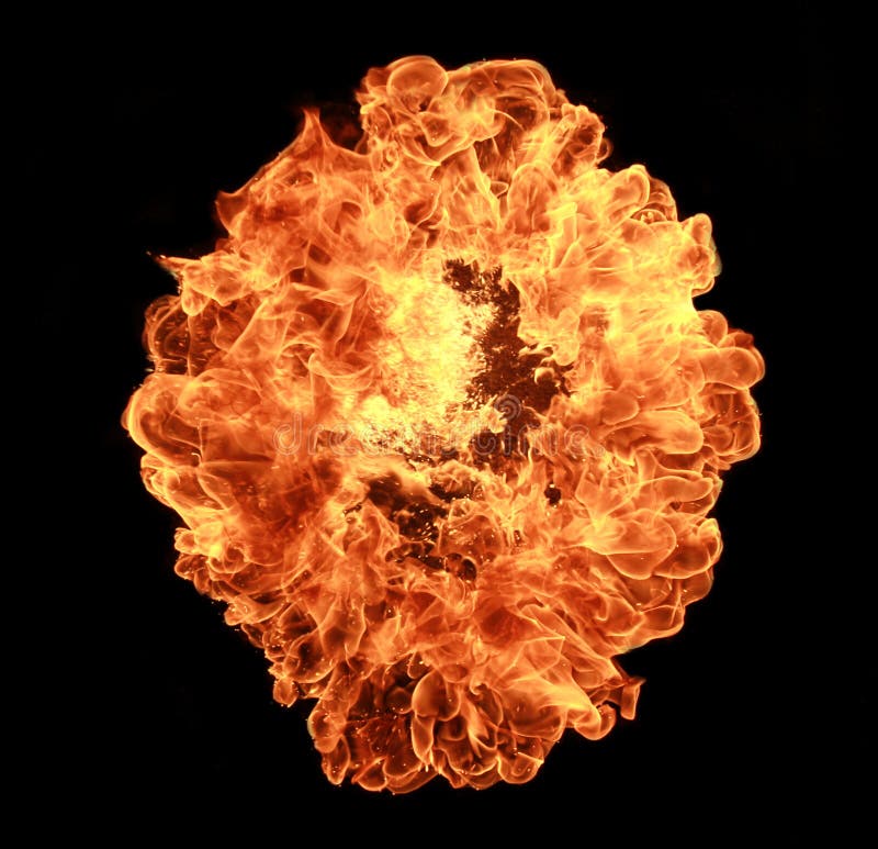 Esplosione del fuoco fotografia stock. Immagine di disegno - 17029920