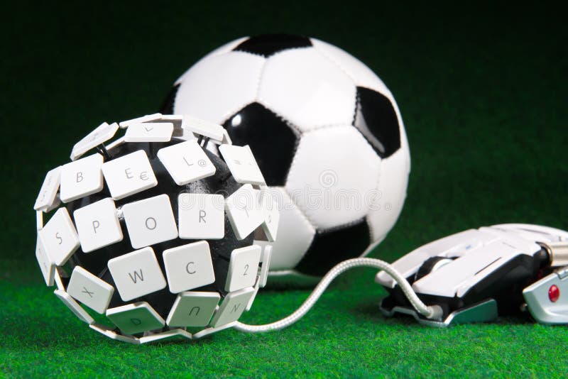 ESport Concept - Keyboard Ball Stock Image - Image of keyboard, button ...