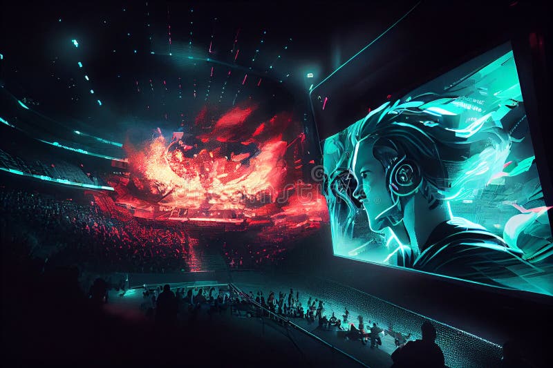 ESports Event at the Stadium Stock Image - Image of csgo, event: 290791831