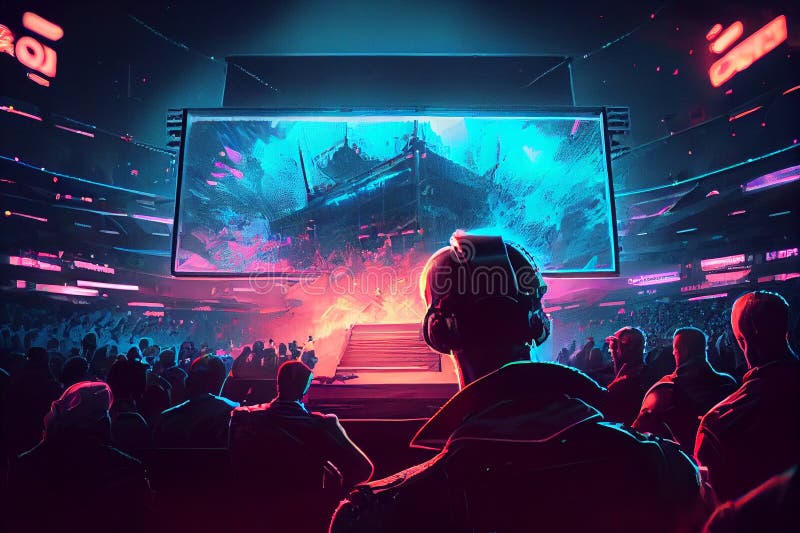 ESports Event at the Stadium Stock Photo - Image of sport, cyber: 290791870