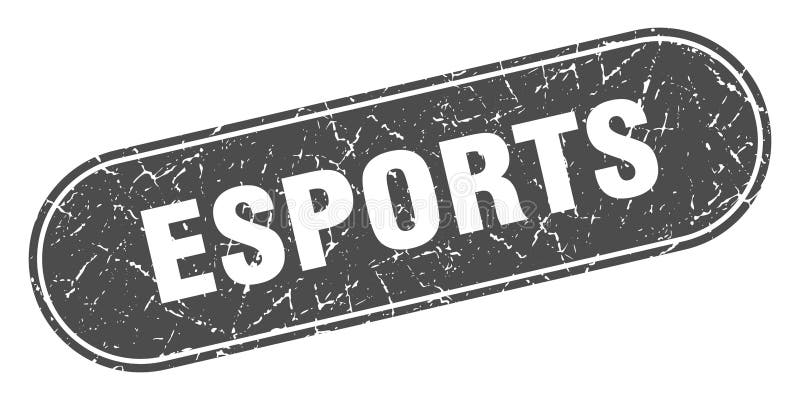 Esports Sign. Round Ribbon Label Set. Seal Stock Vector - Illustration ...