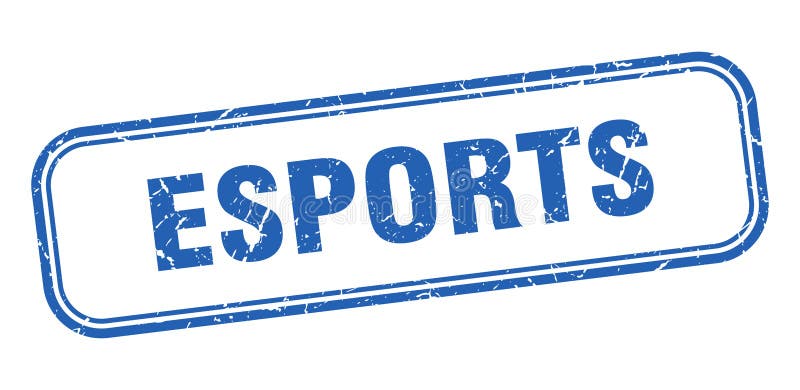 Esports Stamp. Esports Square Grunge Sign Stock Vector - Illustration ...