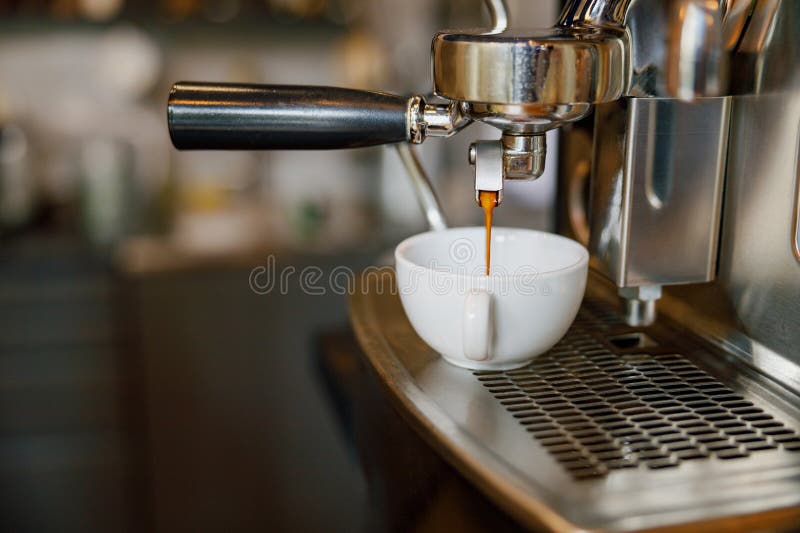 The Espresso Brewing Process Using a Coffee Machine is Quite an ...