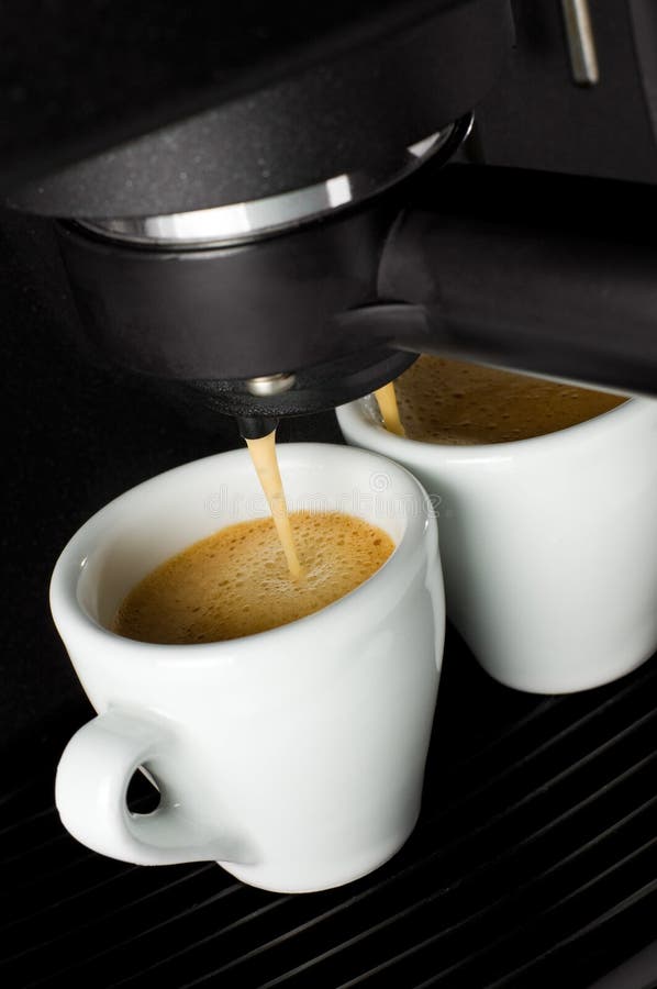 Espresso coffee stock image. Image of froth, home, light - 8506373