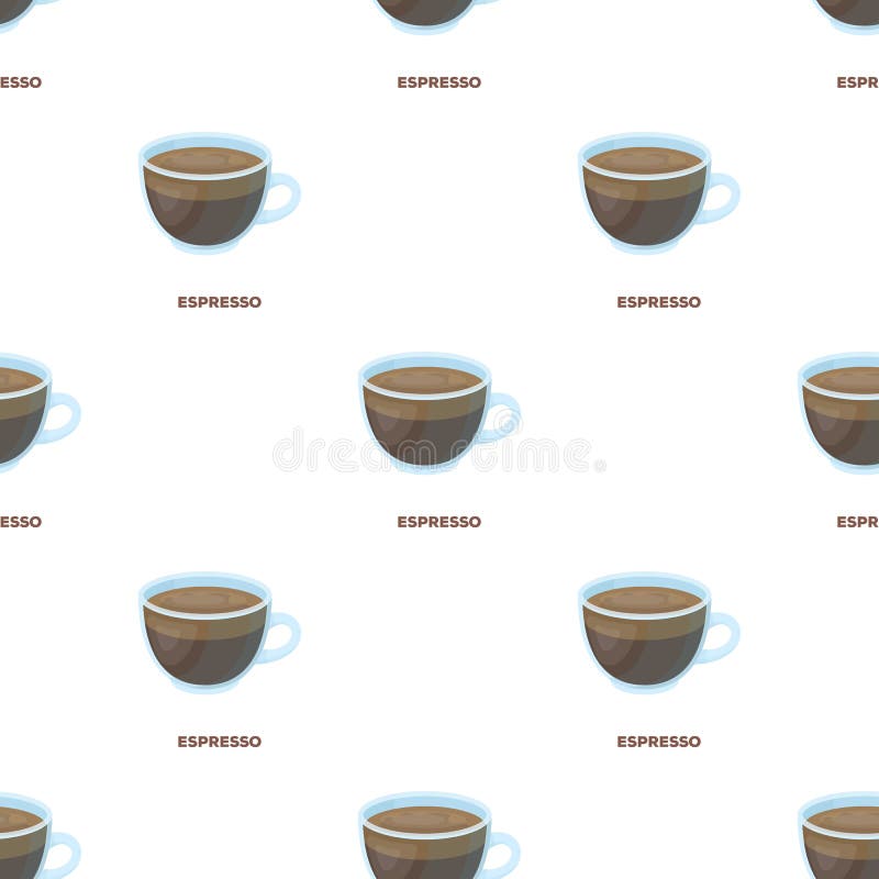 Espresso Coffee.Different Types of Coffee Single Icon in Cartoon Style ...